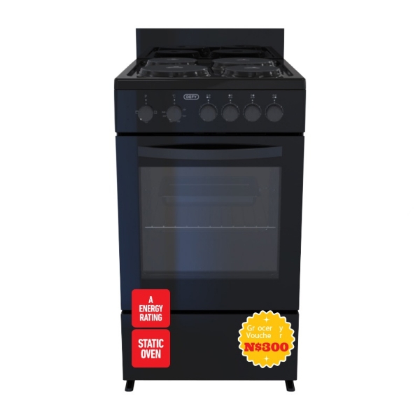 Defy Compact Freestanding 4 Plate Stove DSS554 | Furnmart Namibia