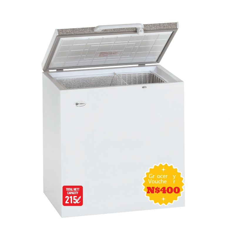 Zero Gas/Elec Chest Freezer 215Lt GF215 | Furnmart Namibia